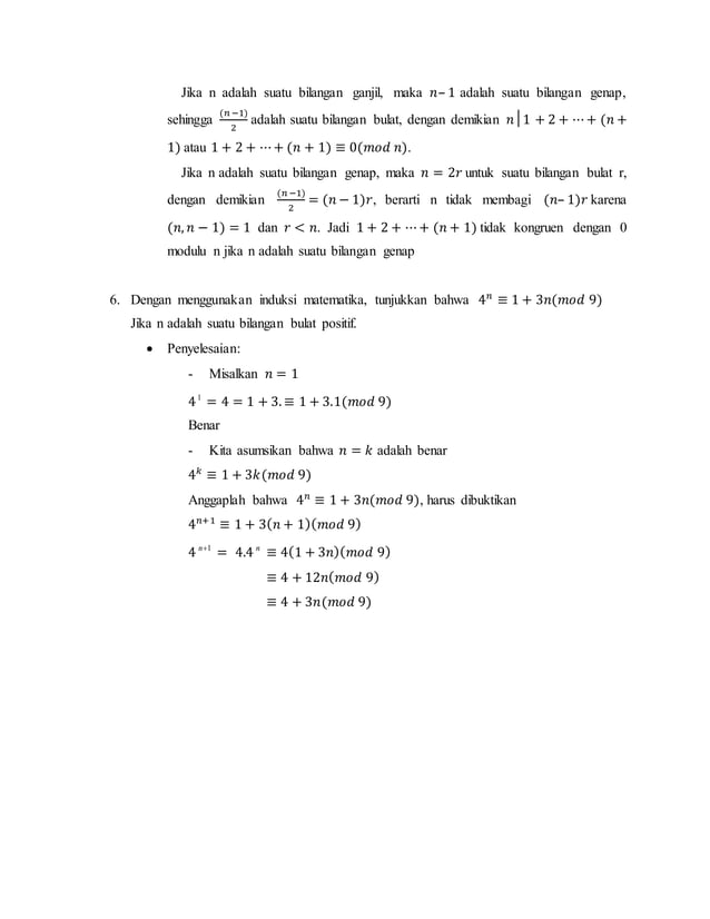 Teori bilangan | PDF