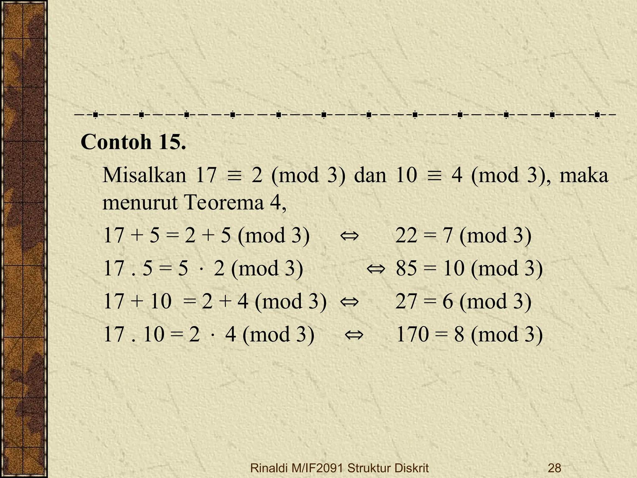 Teori Bilangan materi kuliah teori bilangan.ppt