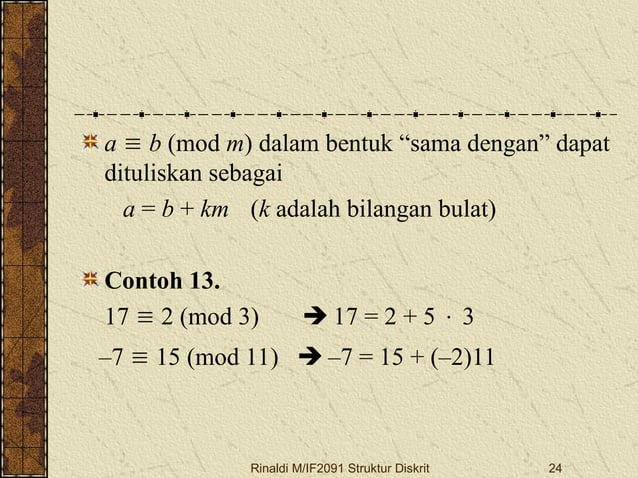 Teori Bilangan materi kuliah teori bilangan.ppt