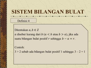 Teori Bilangan - Pertemuan 1 - Sistem Bilangan Bulat.ppt