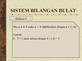 Teori Bilangan - Pertemuan 1 - Sistem Bilangan Bulat.ppt