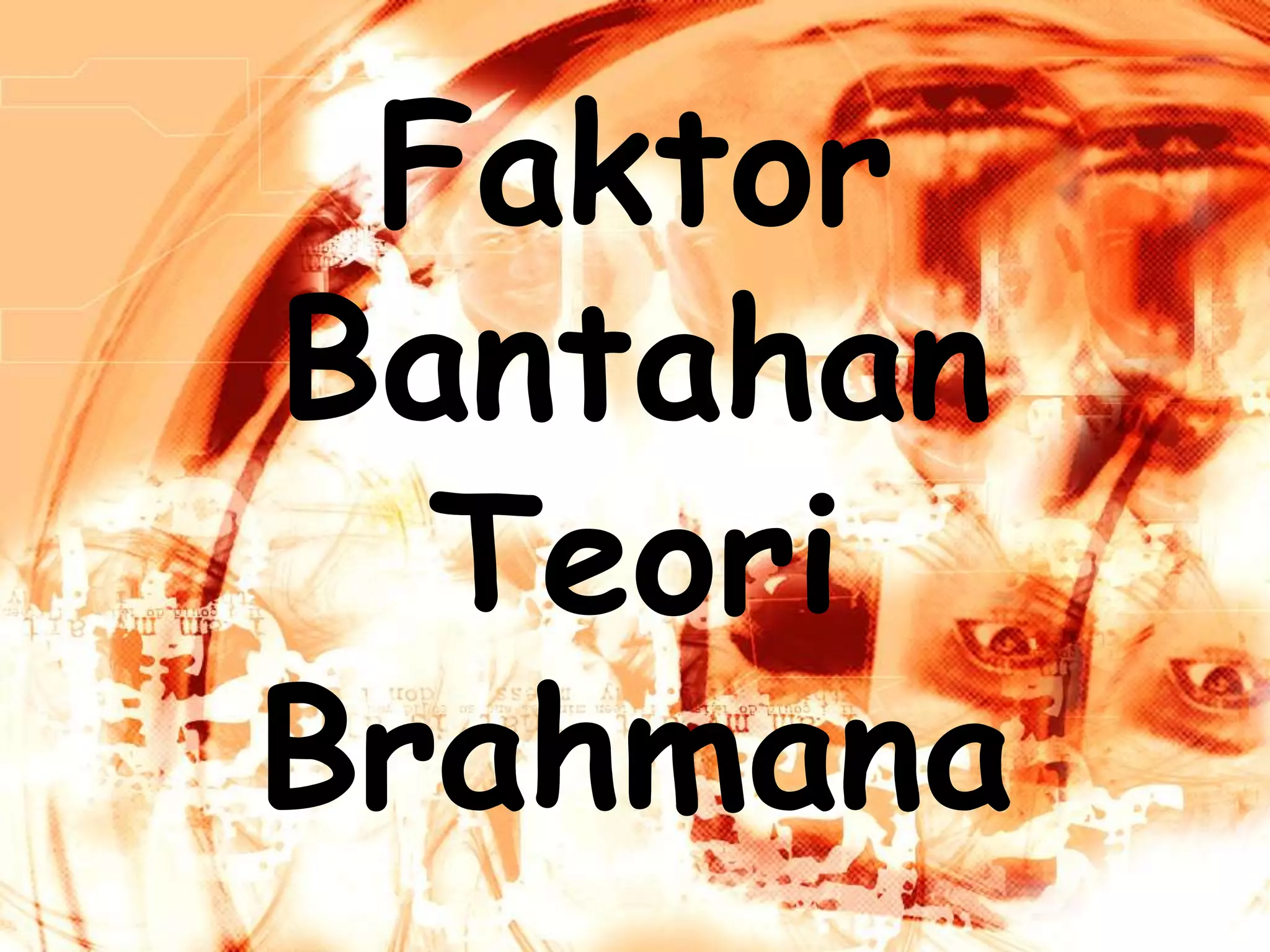 Teori brahmana | PPSX