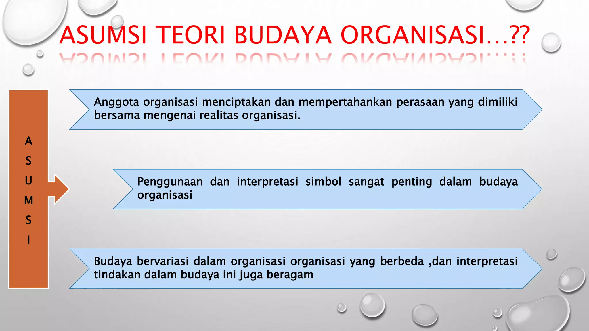 Teori budaya organisasi bab16 kelompok VI | PPT