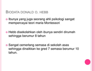 Teori cell assembly donald o.hebb