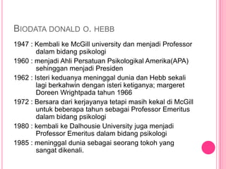 Teori cell assembly donald o.hebb