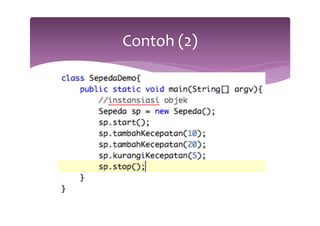 Pemrograman berbasis Objek | PDF