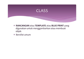 Pemrograman berbasis Objek | PDF