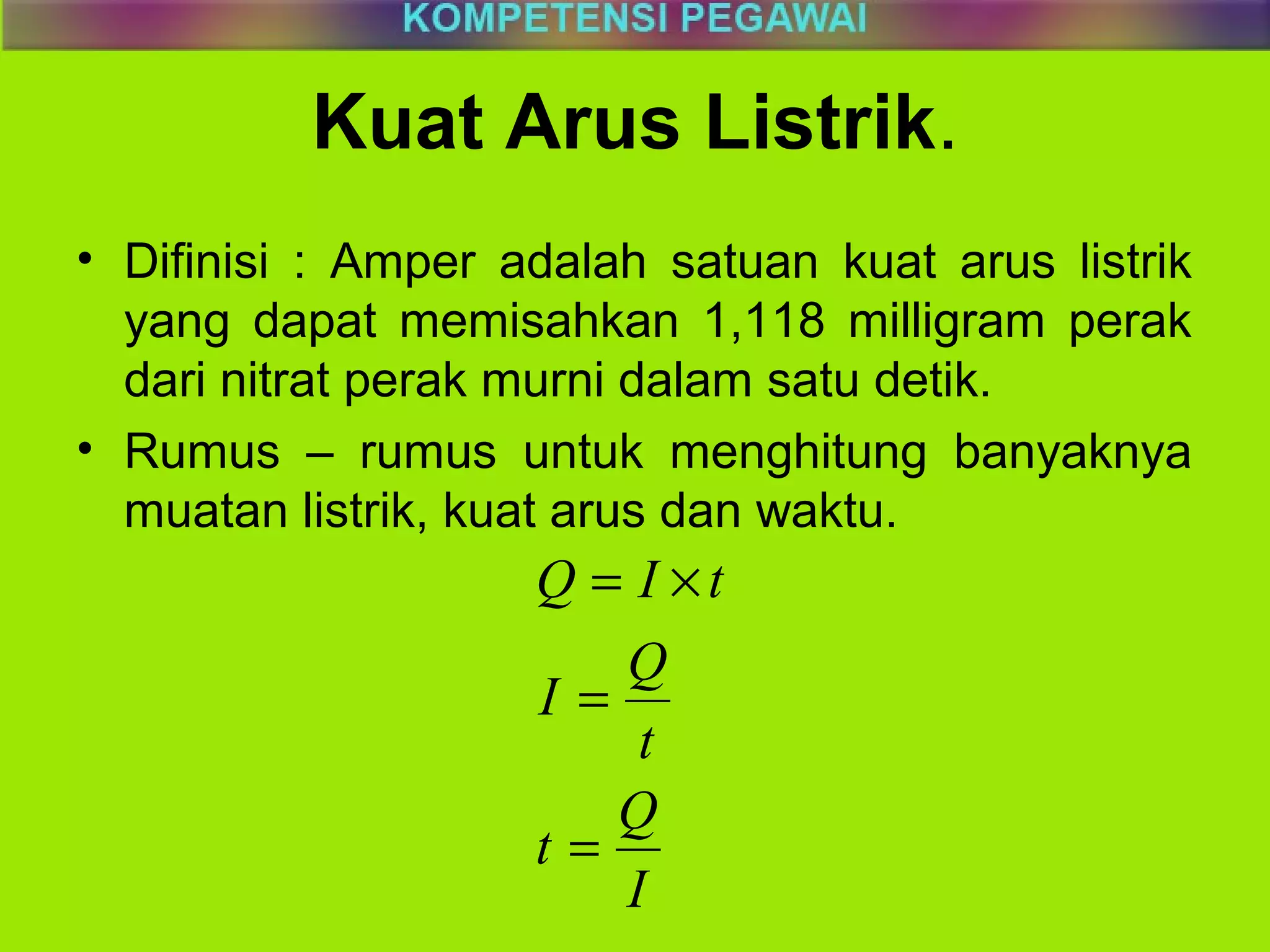 Teori dasar listrik pro | PPT