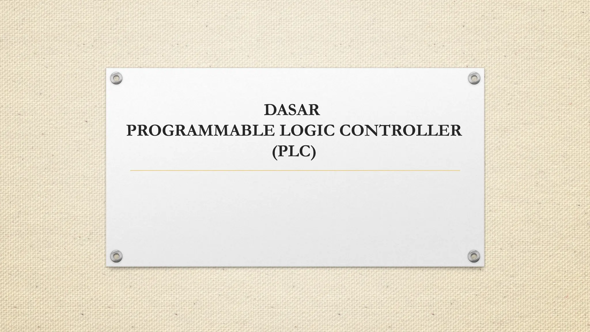 teori dasar plc untuk kelas xii smk teknik instalasi tenaga listrik.pptx