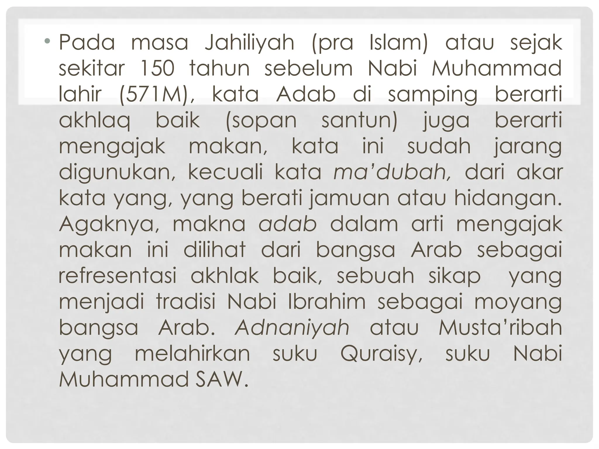 TEORI DASAR SASTRA ARAB (sastra klasik).pptx