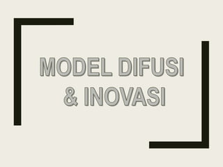 Teori difusi inovasi | PPTX