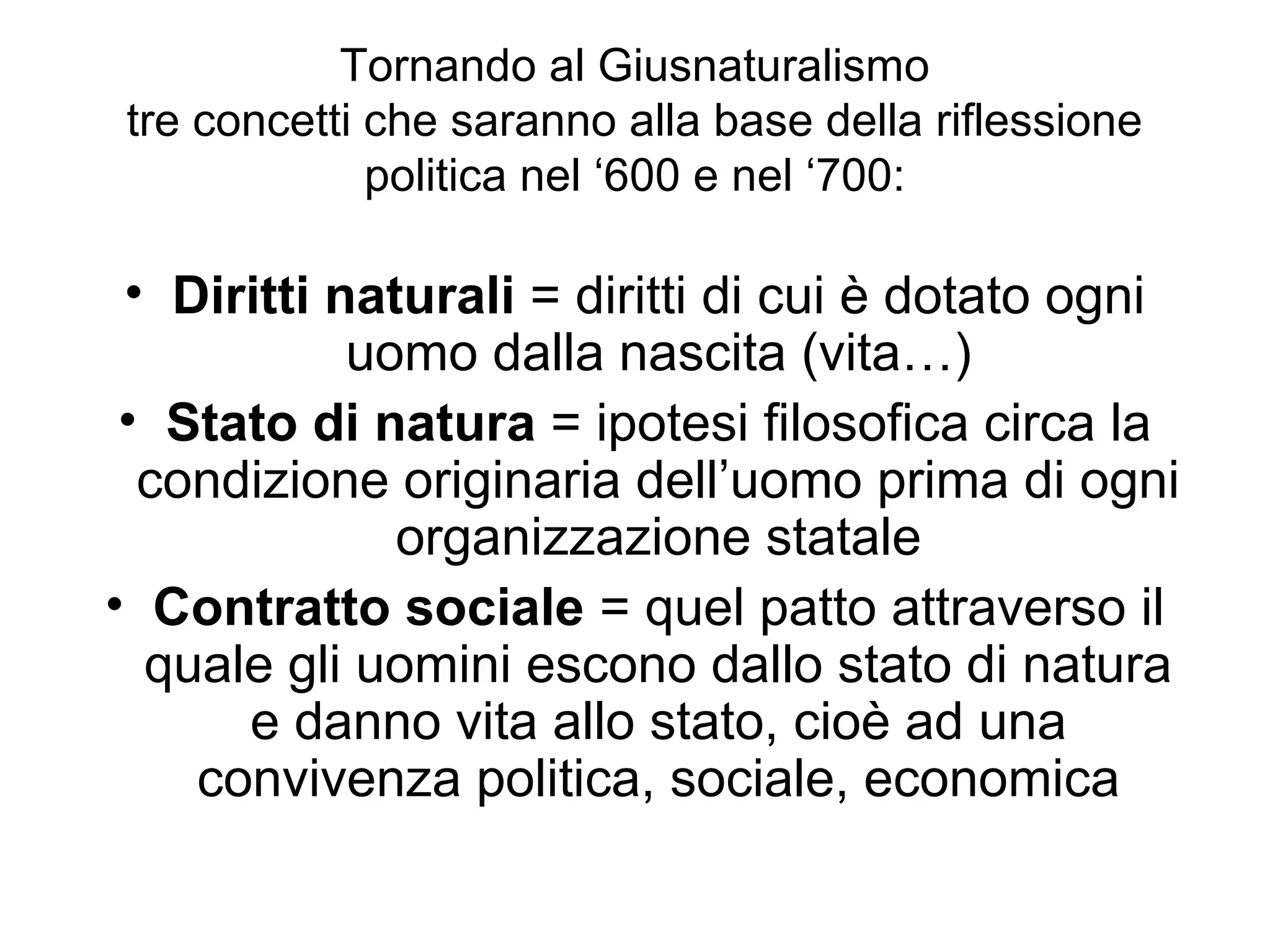 Teorie Dello Stato In Eta Moderna Ppt