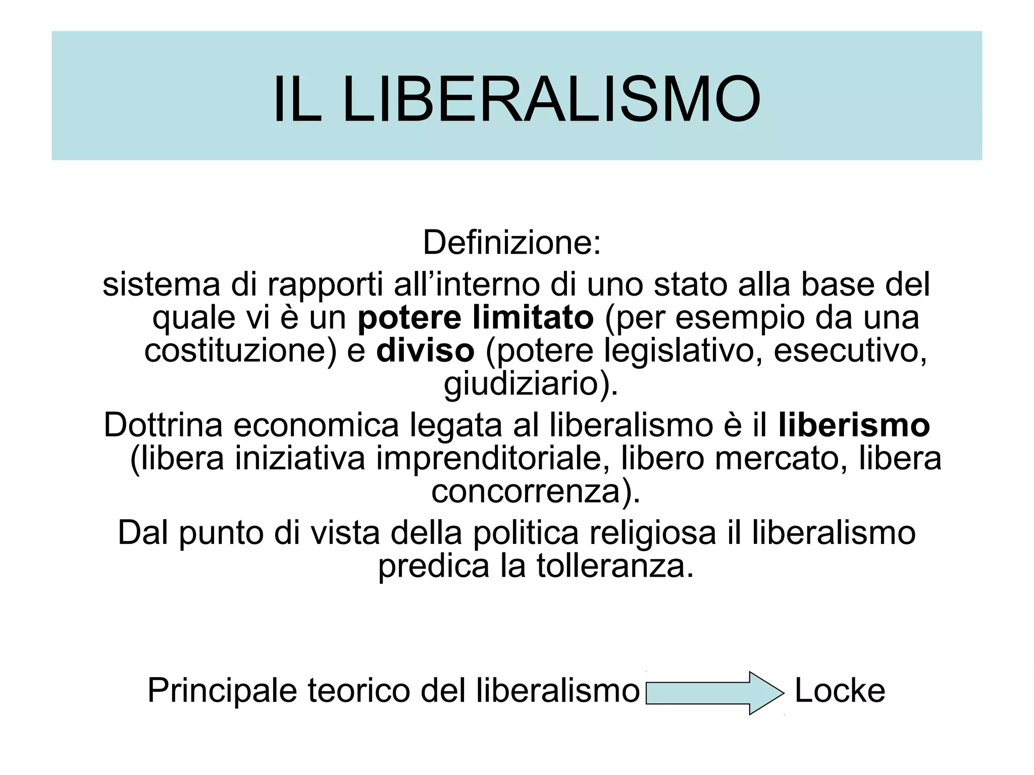 Teorie Dello Stato In Eta Moderna Ppt