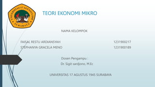 TEORI EKONOMI MIKRO [Autosaved].pptx