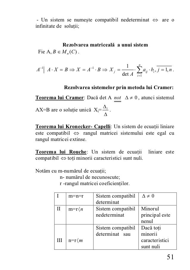 Teorie mate liceu stan adrian