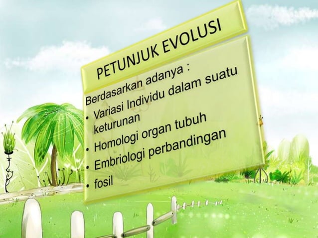 Teori Evolusi | PPSX