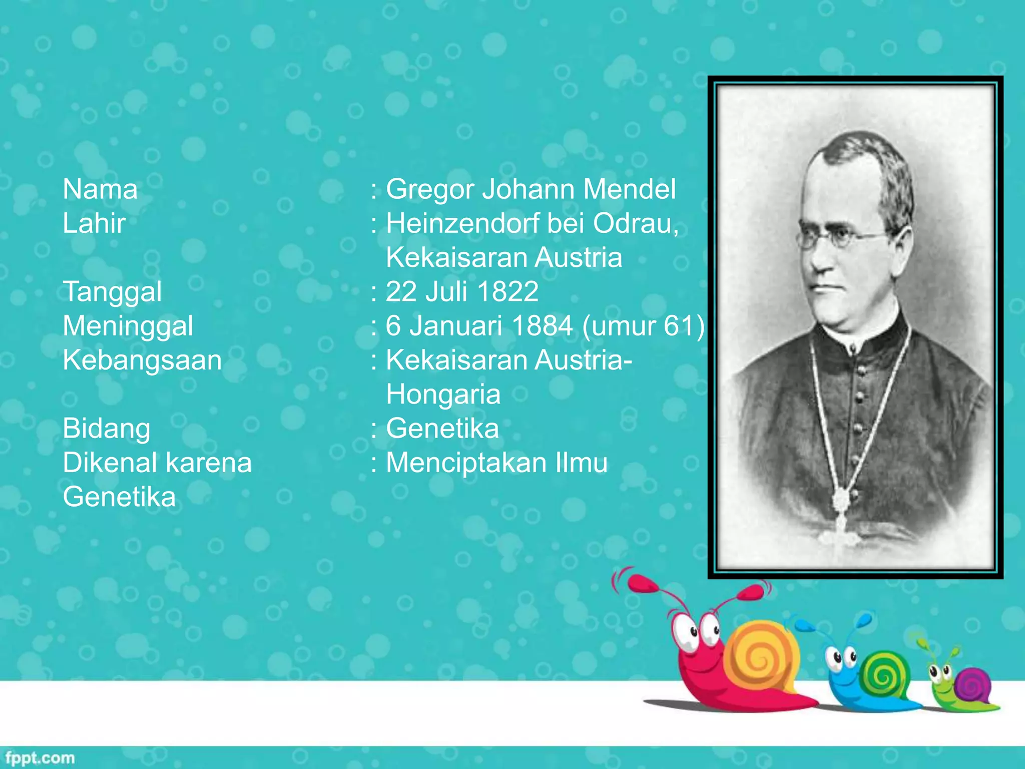 PPT Teori evolusi Ilmuwan charles lyell, thomas malthus, mendel, hugo ...