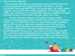 PPT Teori evolusi Ilmuwan charles lyell, thomas malthus, mendel, hugo ...