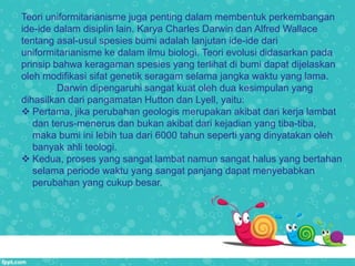 PPT Teori evolusi Ilmuwan charles lyell, thomas malthus, mendel, hugo ...