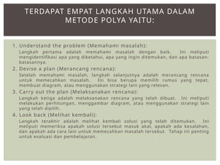 TEORI GEOGRE POLYA UNTUK KESEHATAN .pptx
