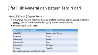 Teori Geologi Dasar 1 - Pertemuan Ke-2.pptx