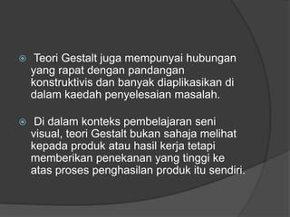 Teori gestalt | PPTX