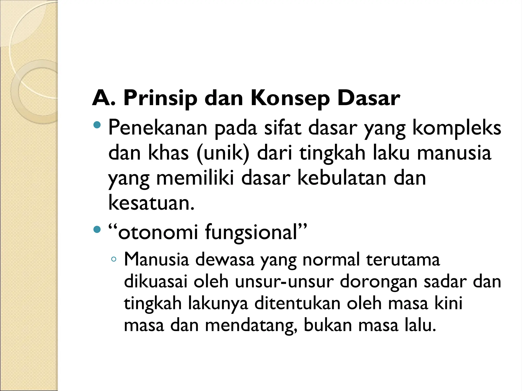 TEORI GORDON W ALLPORT pengkajian keperawatan | PPT