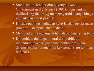 Teori governance | PPT