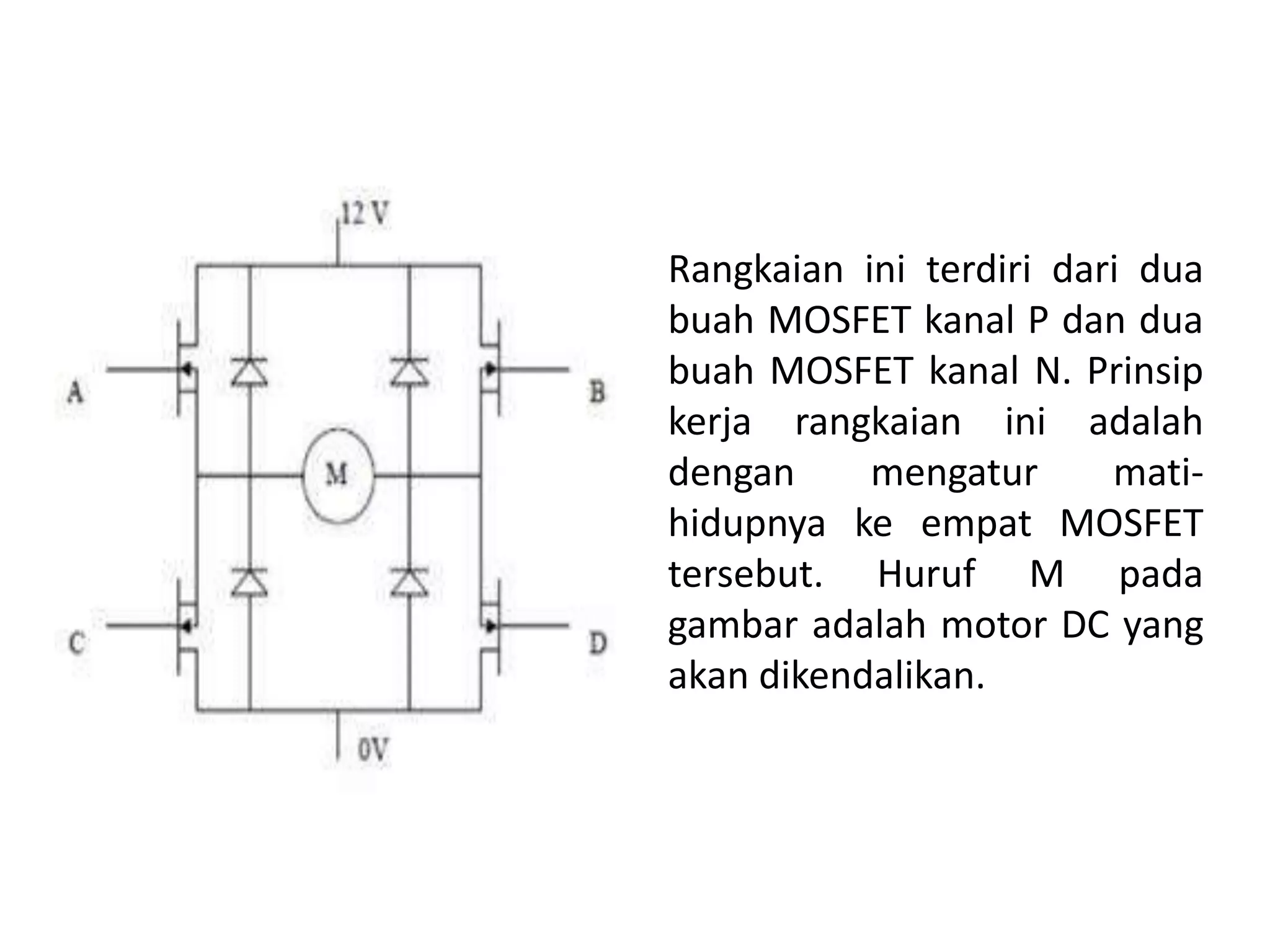 Teori H Bridge Mosfet | PPTX
