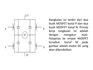Teori H Bridge Mosfet | PPTX