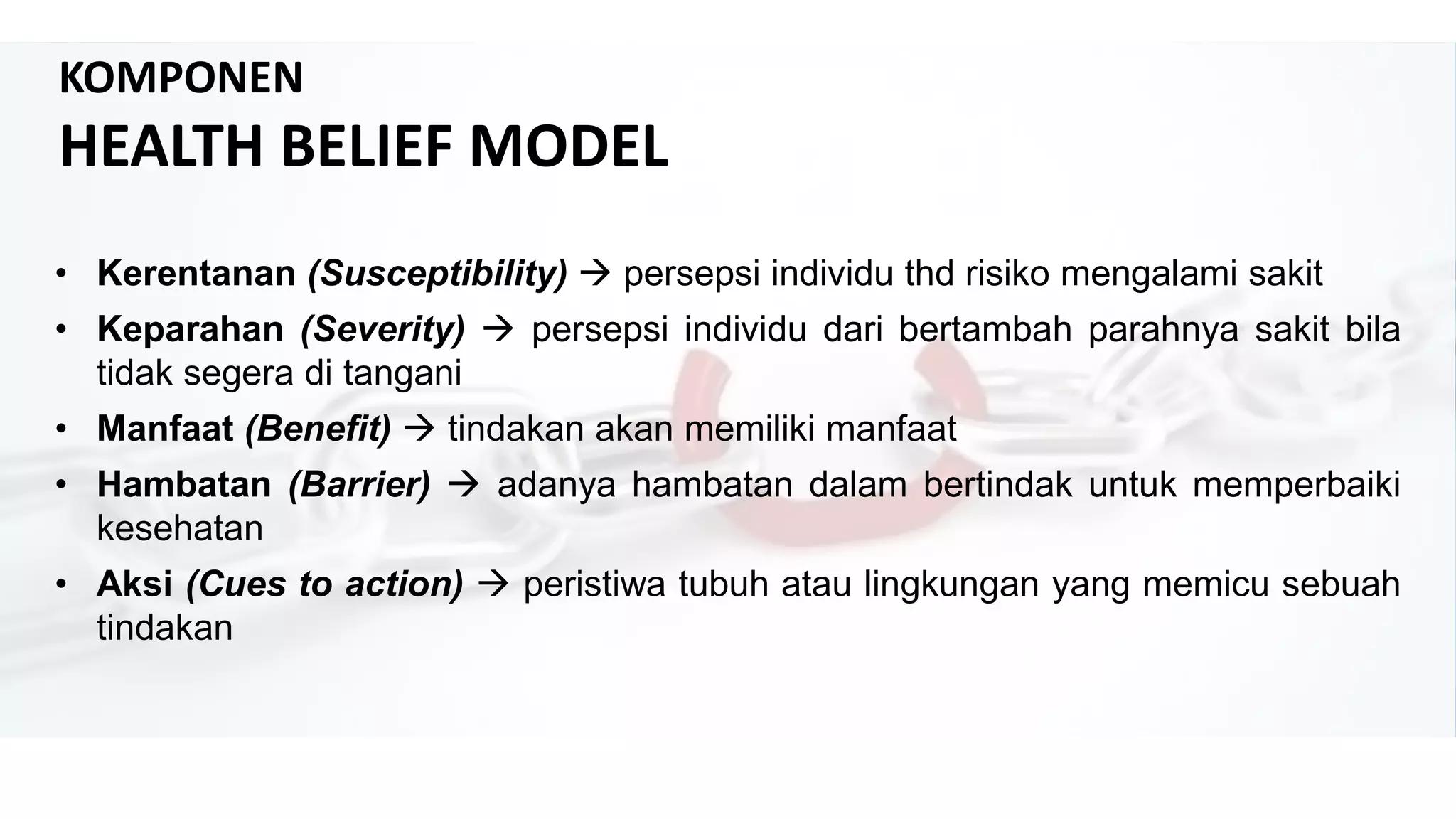 Teori health belief model syukur | PDF