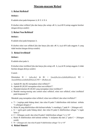 Teori himpunan | PDF