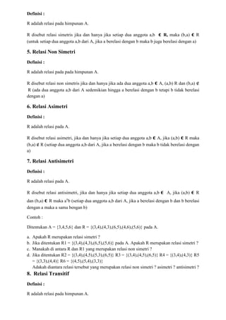 Teori himpunan | PDF