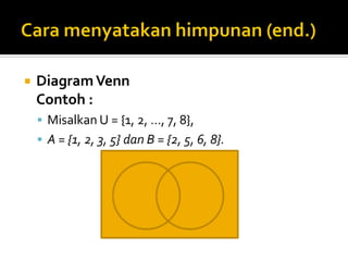 Teori himpunan 1 14 | PDF