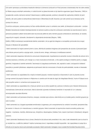 Teorii de conducere | DOC