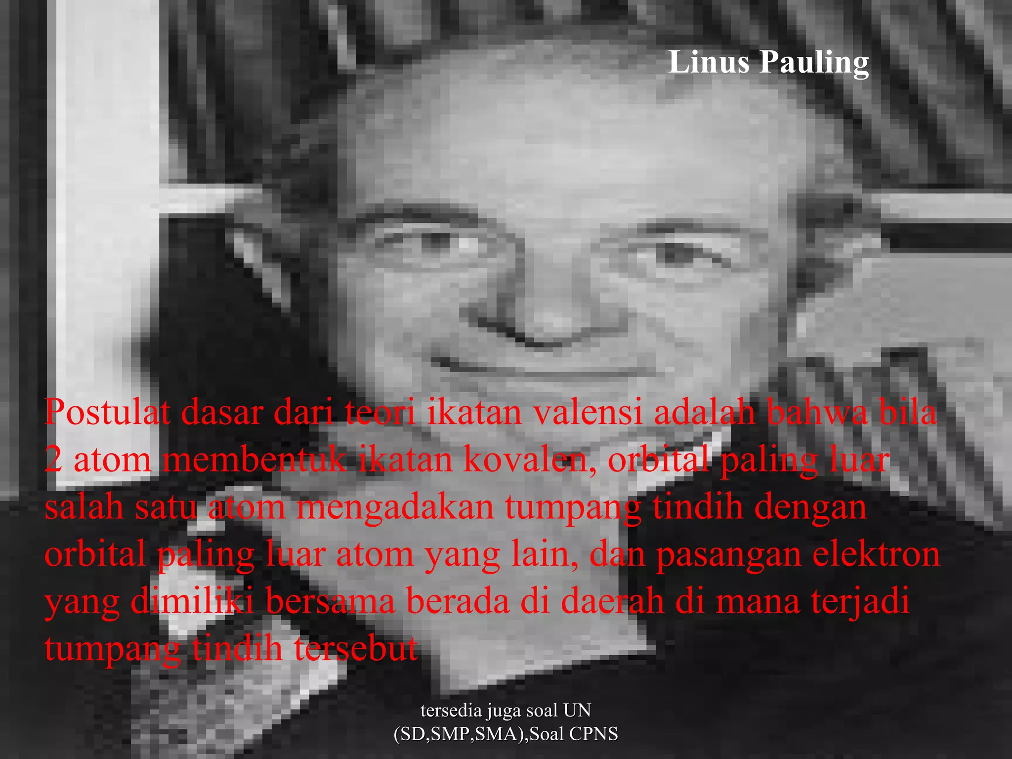 Teori Ikatan Valensi | PPT