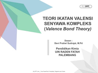 Teori ikatan valensi | PPT