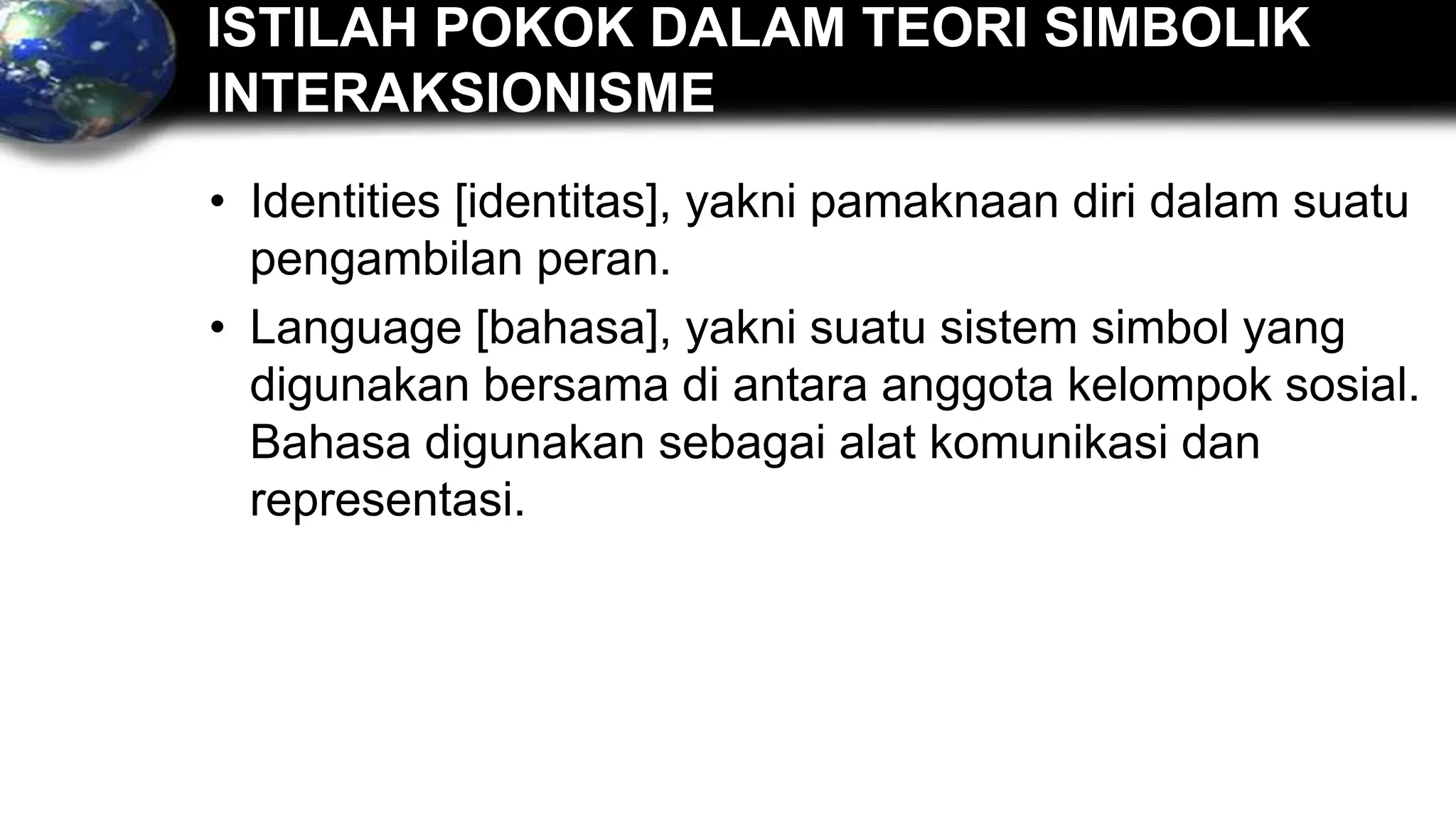 All about Teori Interaksi Simbolik dalam Masyarakat | PPTX