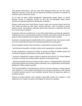 Teorii stat | RTF