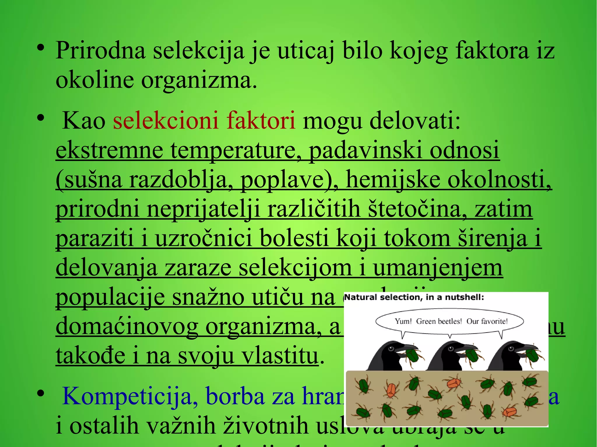 Teorije evolucije | PPT