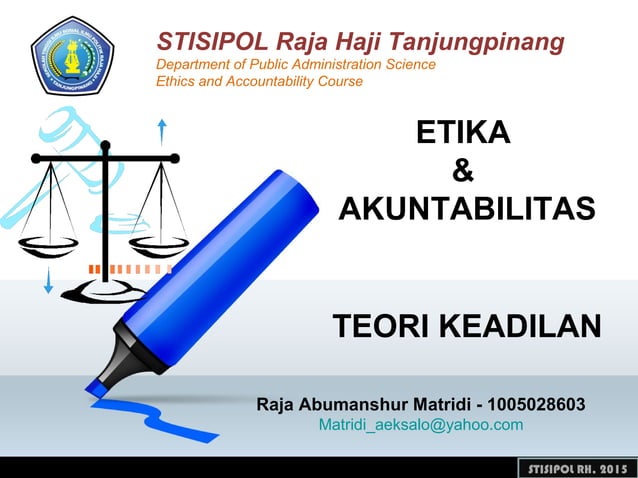 Teori keadilan | PPT