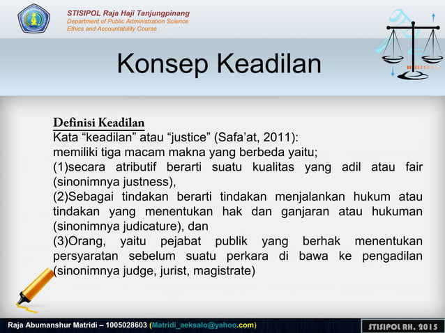 Teori keadilan | PPT