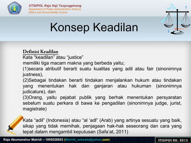 Teori keadilan | PPT
