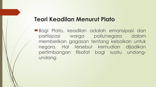 Teori Keadilan.pptx Teori Keadilan. keadilanpptx | PPTX