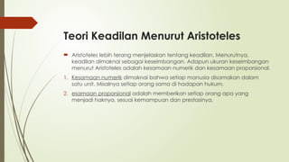 Teori Keadilan.pptx Teori Keadilan. keadilanpptx | PPTX
