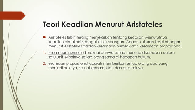Teori Keadilan.pptx Teori Keadilan. keadilanpptx | PPTX