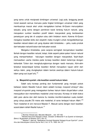 Teori keadilan perspektif filsafat hukum islam | PDF