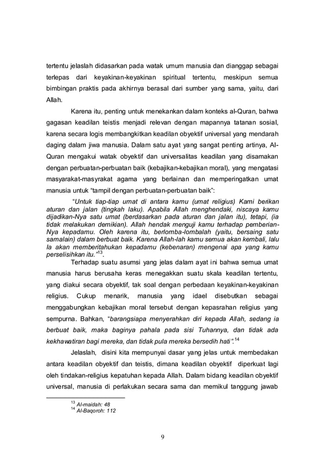 Teori keadilan perspektif filsafat hukum islam | PDF