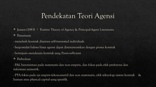 Teori Keagenan s.d Teori Politik Birokrasi.pptx
