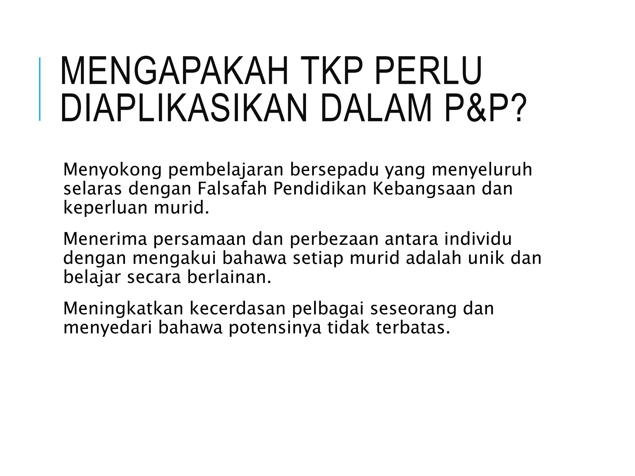 Teori kecerdasan pelbagai gardner (tkp) | PPT